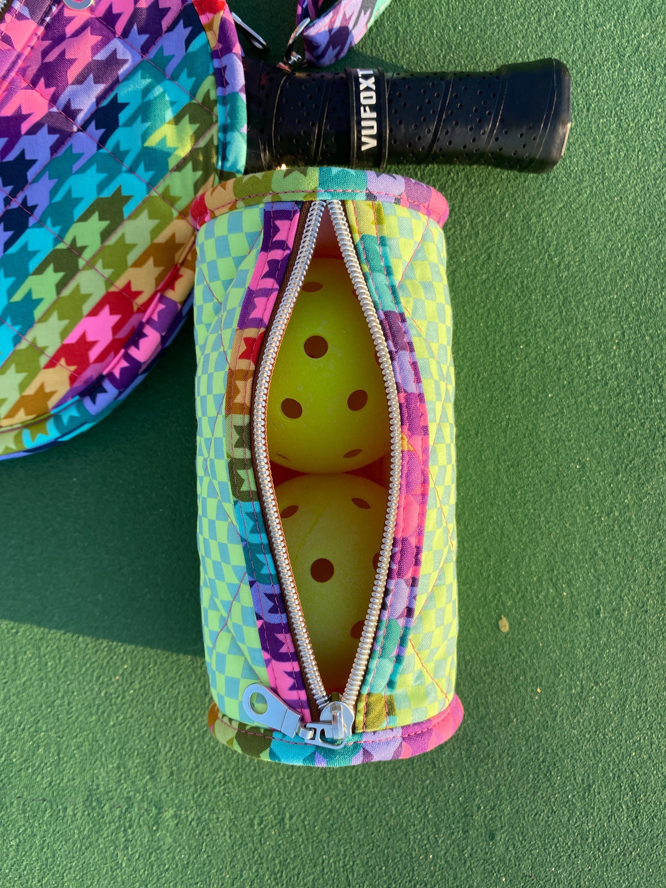Pickleball Paddle Cover AND Ball Pouch Pattern - PDF Sewing Pattern ...