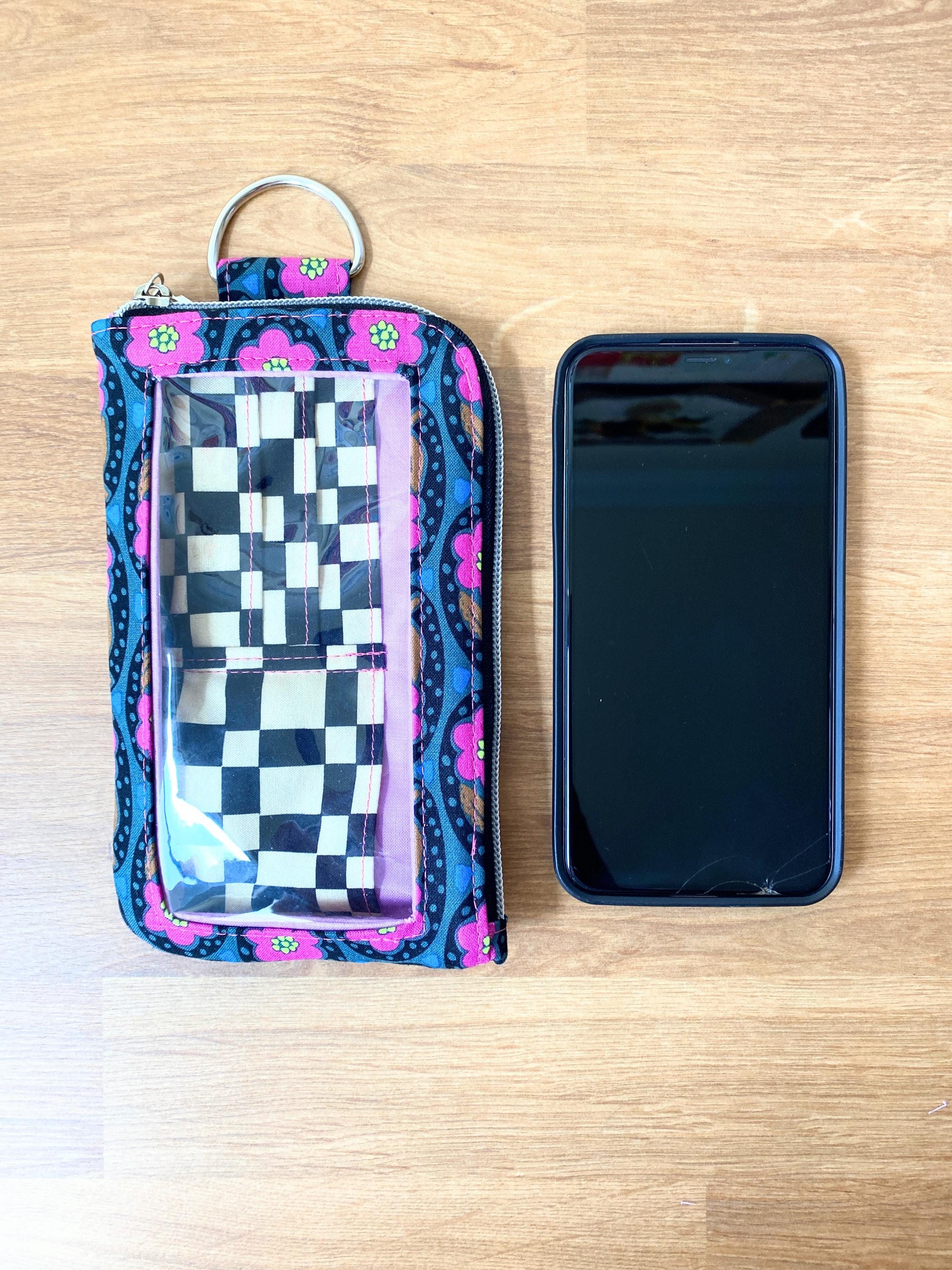 Splash Proof Phone Wallet - PDF Sewing Pattern - DIY Phone Pouch ...