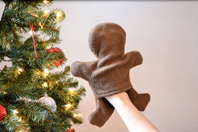 Gingerbread Man Puppet & Softie PDF Sewing Pattern Storybook - Etsy