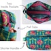 Road Trip Toiletry Bag - PDF Sewing Pattern - Quilted Toiletry Bag ...