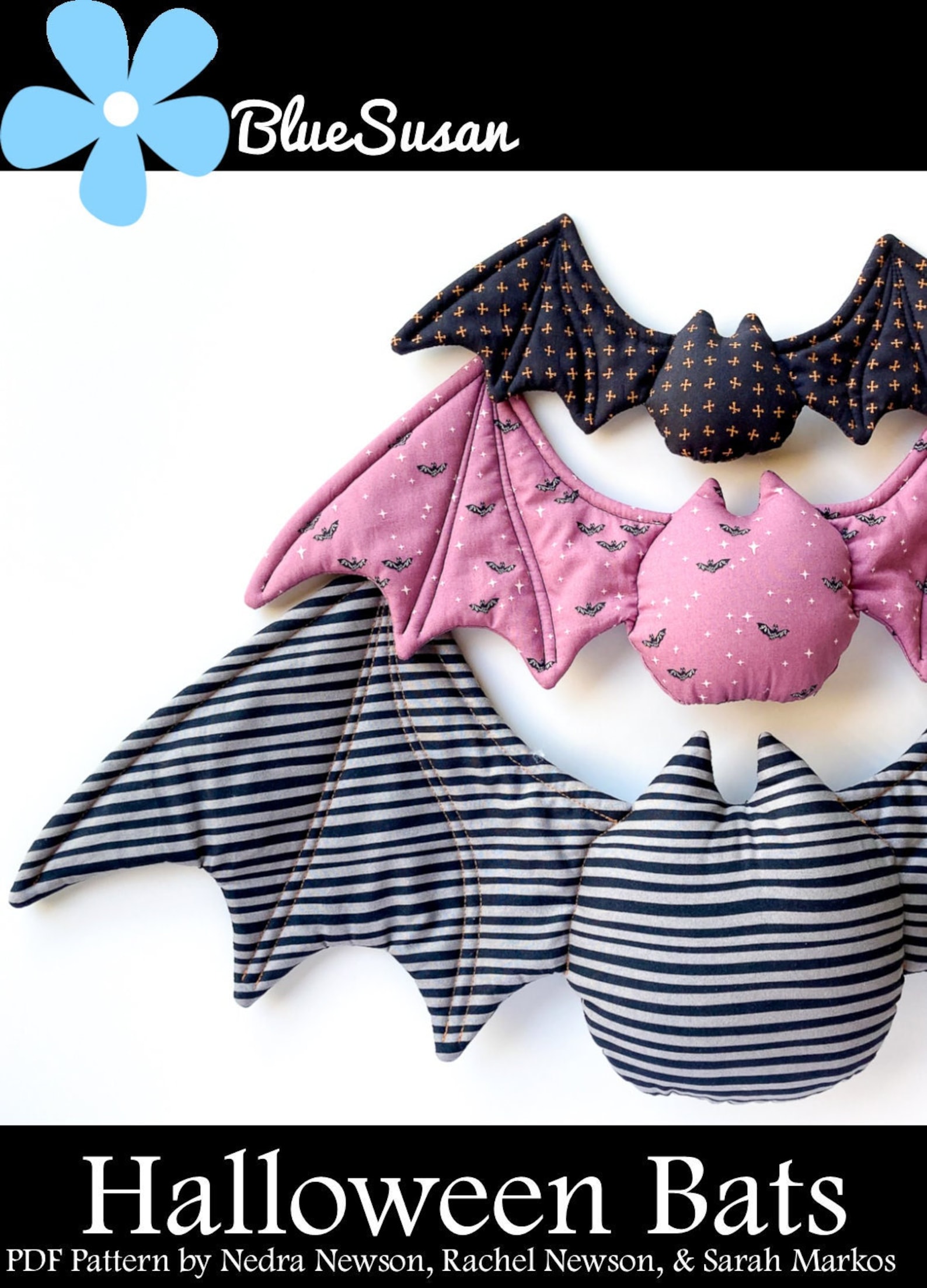 Halloween Bats PDF Sewing Pattern Halloween Sewing Pattern - Etsy