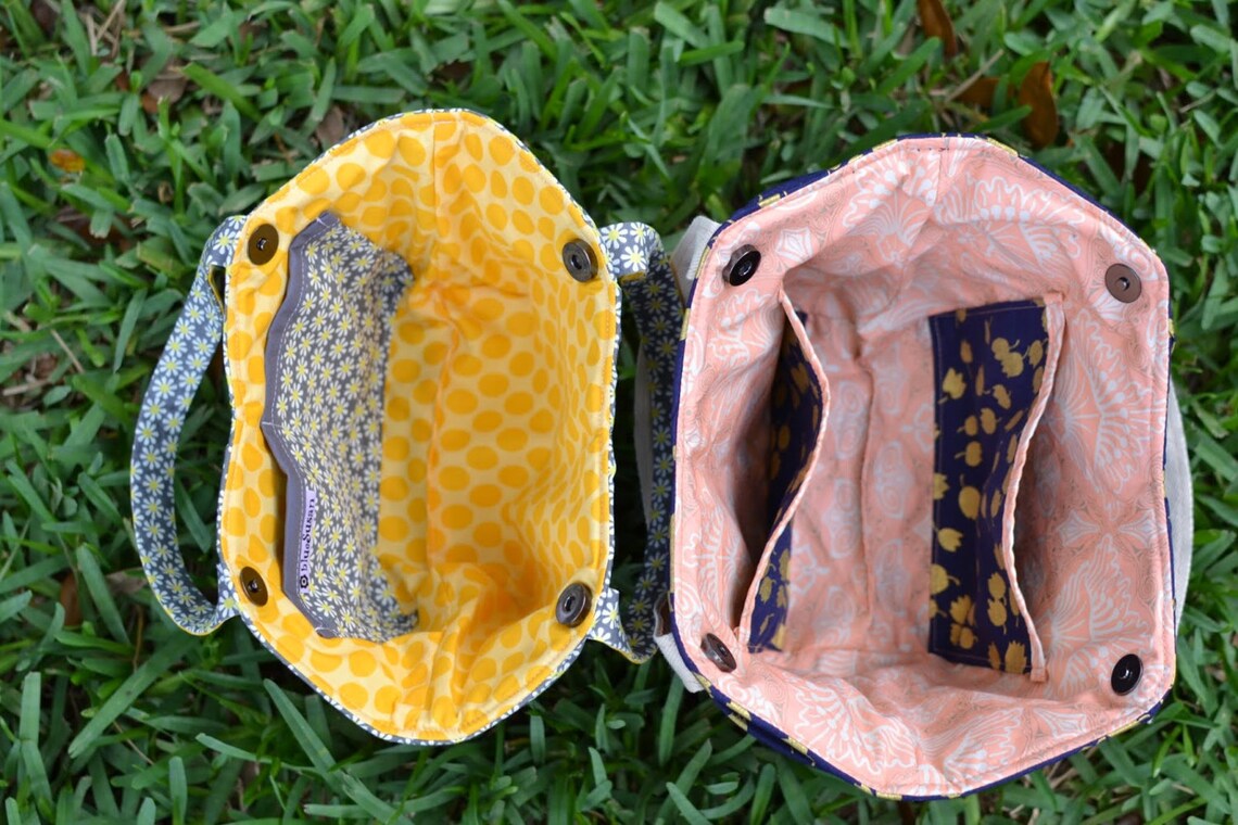 Mini Tulip Tote Pattern, PDF Handbag Pattern - Etsy