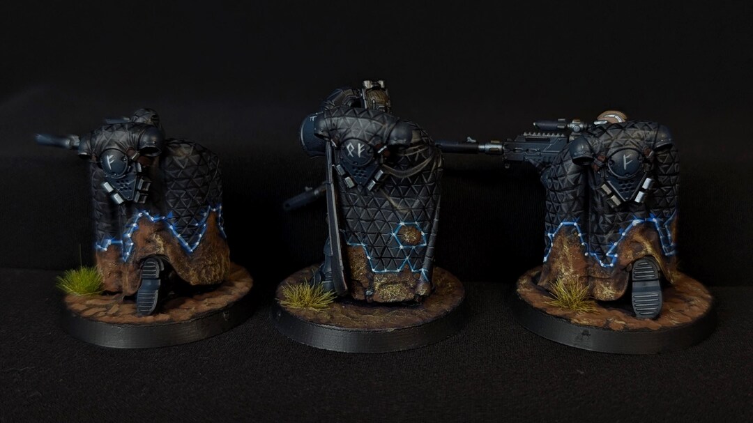 Warhammer 40k Painted Space Wolves Eliminators - Etsy