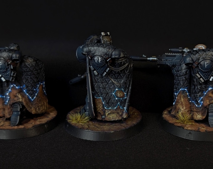 Warhammer 40k Painted Space Wolves Eliminators - Etsy