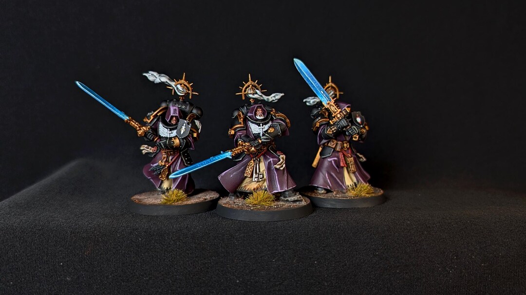 Warhammer 40k Painted Dark Angels Inner Circle Companions - Etsy