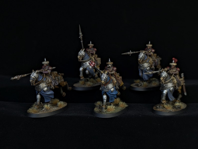 Warhammer 40k Painted Attilan Rough Riders Astra Militarum - Etsy Canada