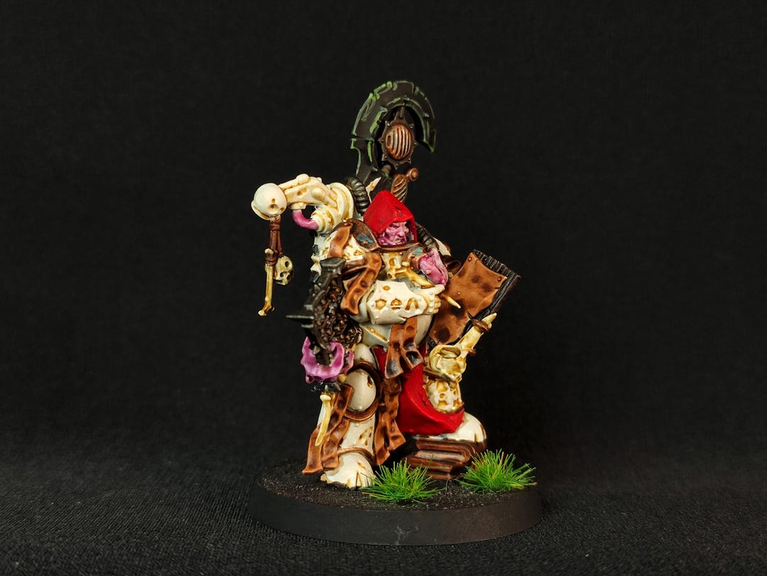 Warhammer 40k Painted Death Guard Scribbus Wretch the Tallyman - Etsy