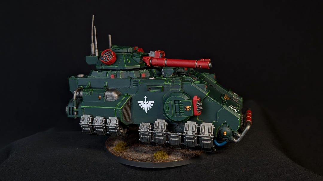 Warhammer 40k Painted Dark Angels Primaris Gladiator Lancer - Etsy