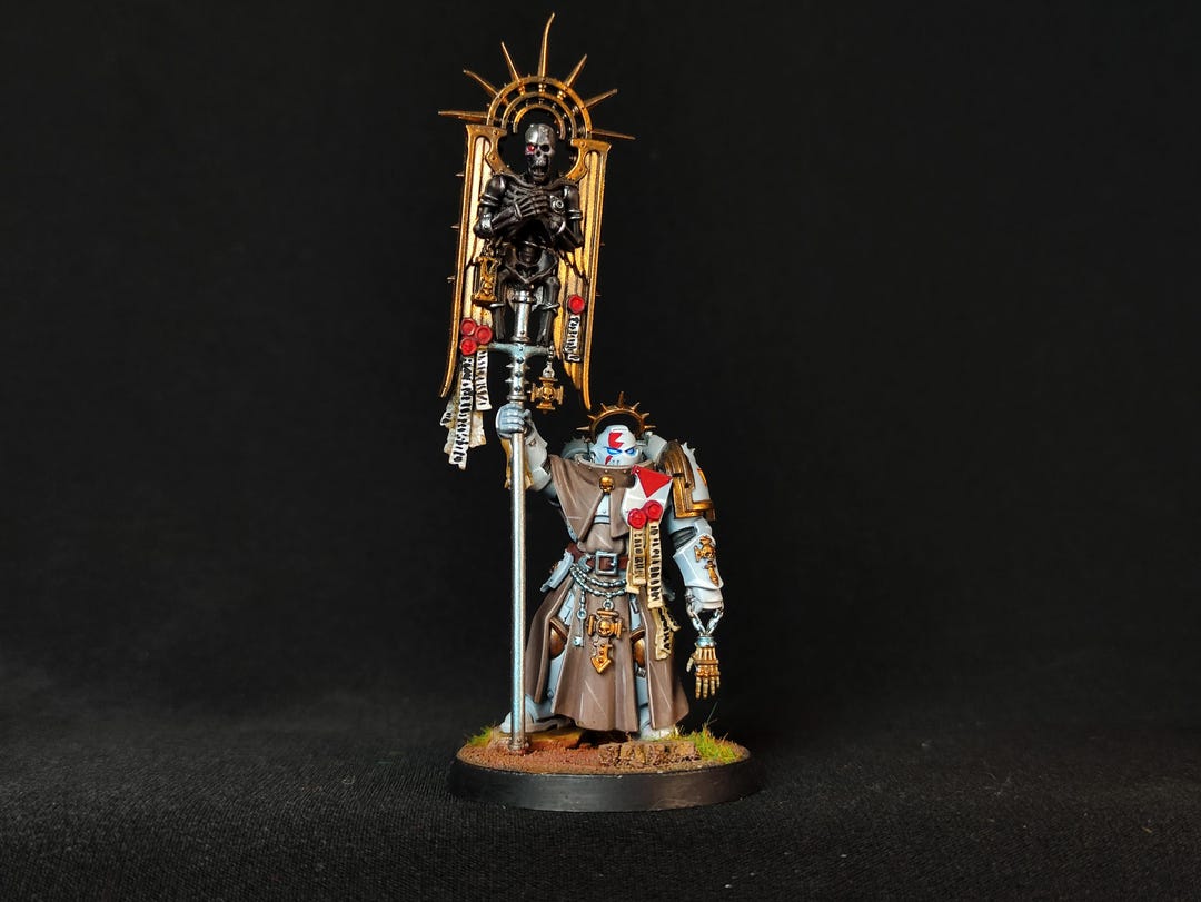 Warhammer 40k Painted Space Marine White Scars Bladeguard Ancient - Etsy