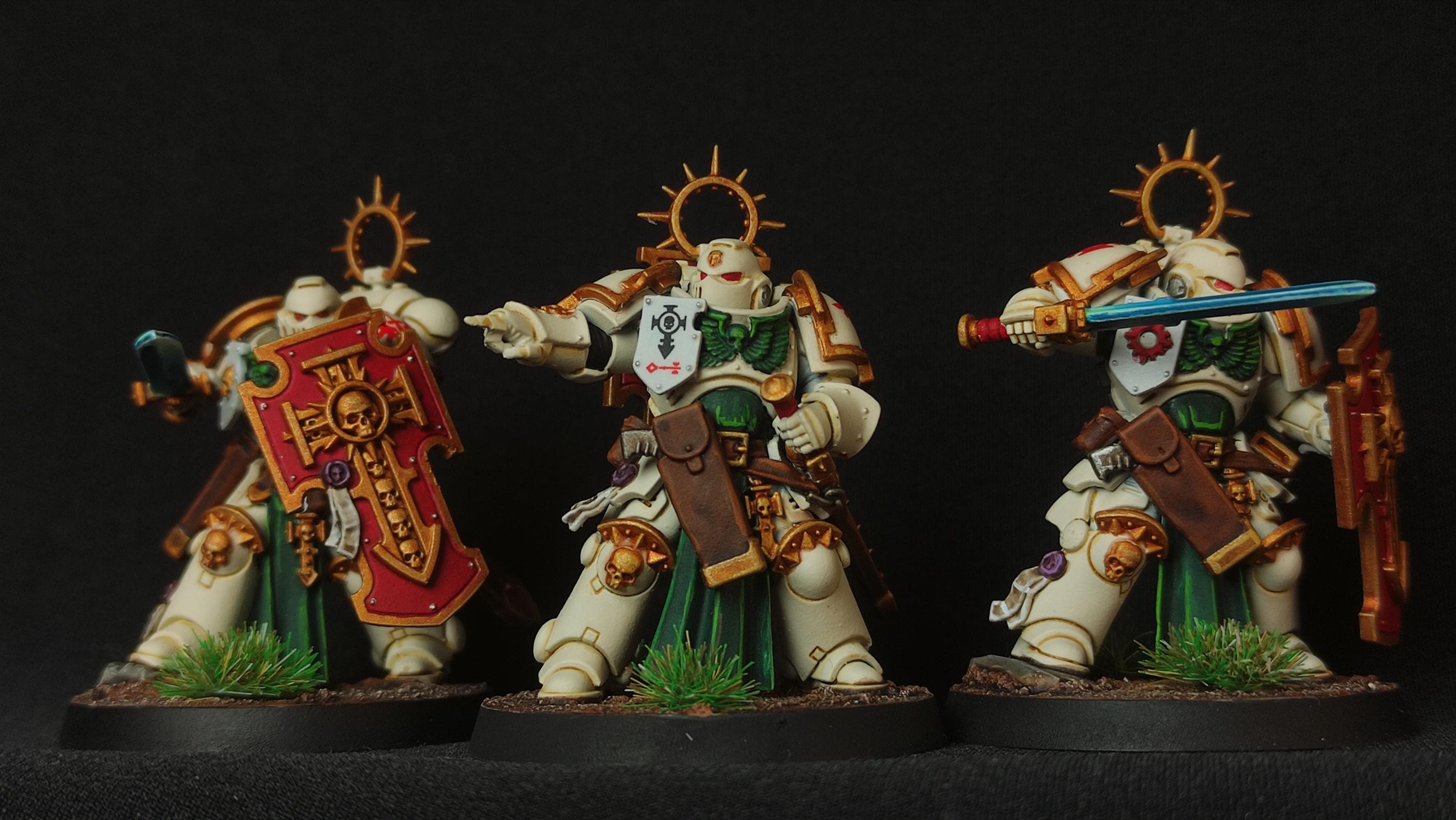 Warhammer 40k Painted Dark Angels Bladeguard Veterans Set 2 - Etsy