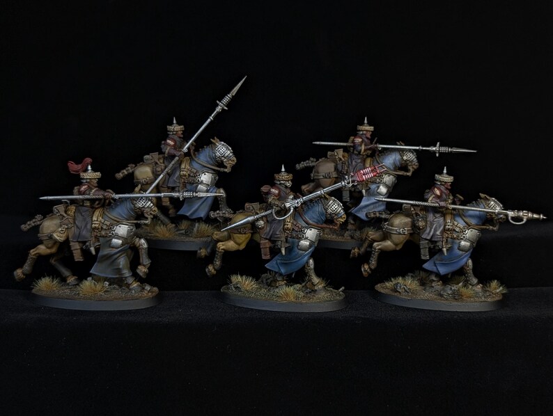 Warhammer 40k Painted Attilan Rough Riders Astra Militarum - Etsy Canada