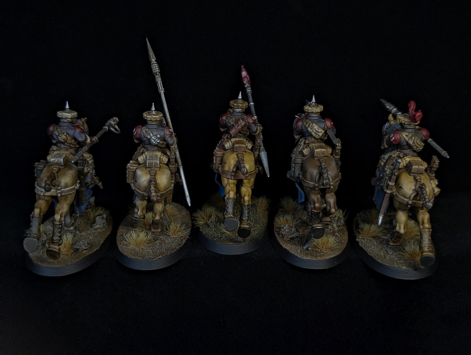 Warhammer 40k Painted Attilan Rough Riders Astra Militarum - Etsy Canada
