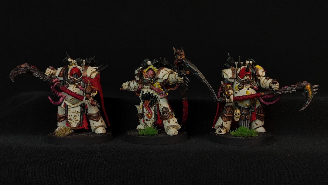Warhammer 40k Painted Death Guard Deathshroud Bodyguard - Etsy