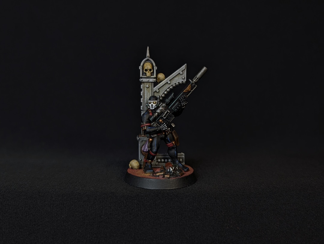 Warhammer 40k Painted Vindicare Assassin Officio Assassinorum - Etsy