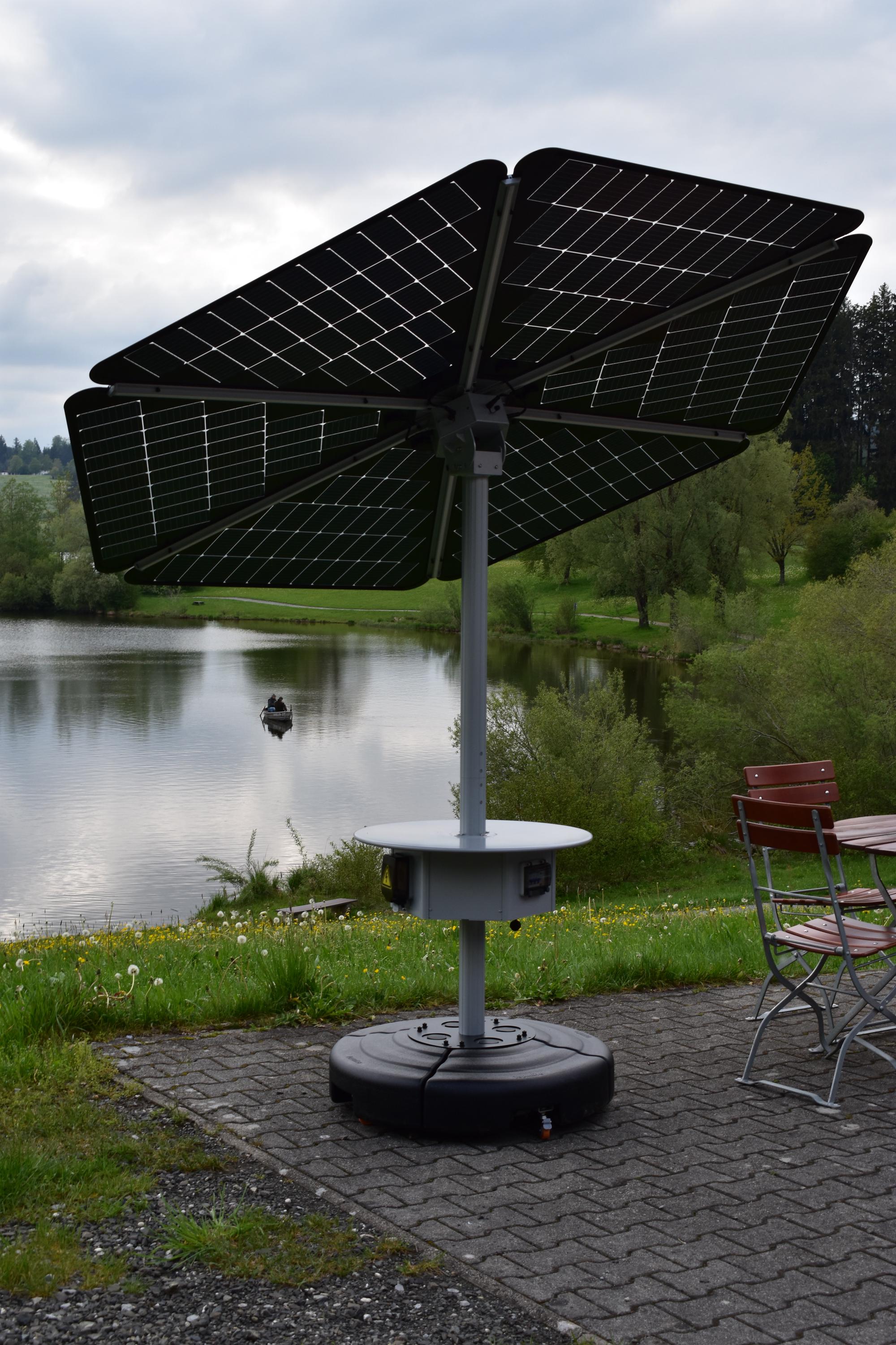 Solar Flower, Solar System, Balcony Power Plant, Home Office, Parasol ...
