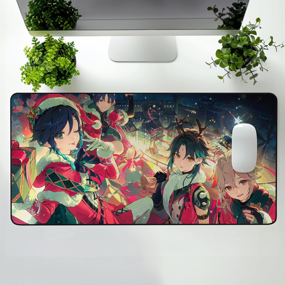 Anemo Gang Large High Quality Desk Mat , Non Slip Bottom , Vibrant ...