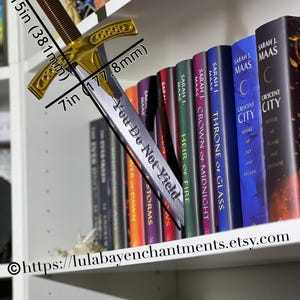 The Yielding Sword Book Nook - Etsy