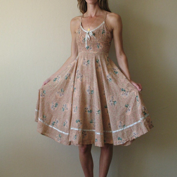 Open Back Sundress - Etsy