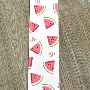 Juicy Watermelon Bookmarks || Watermelon Bookmarks - Watercolor Paper ...