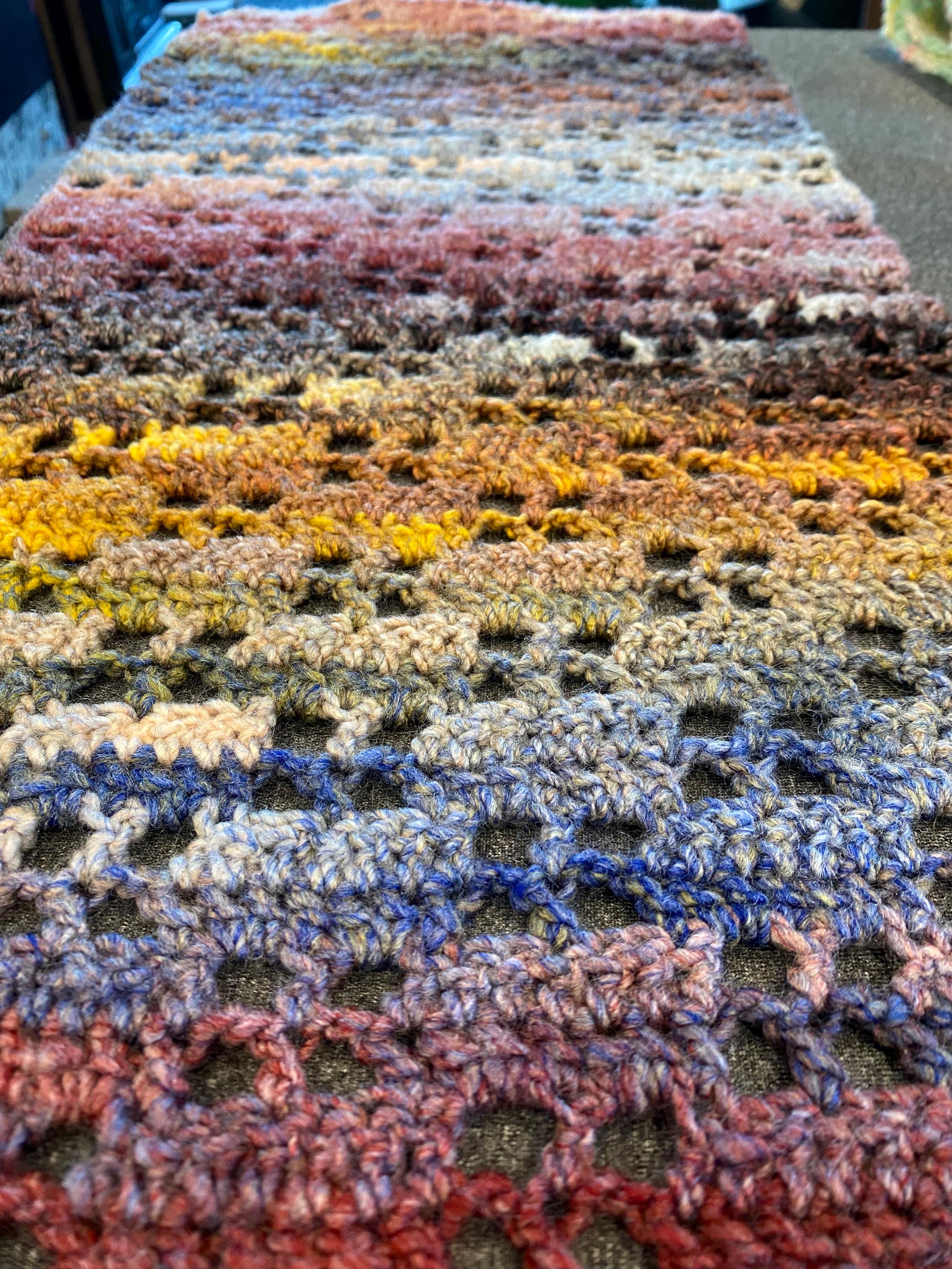 Beautiful Hand Crocheted Table Runner. 11 Inch Wide 36 Inch Length ...