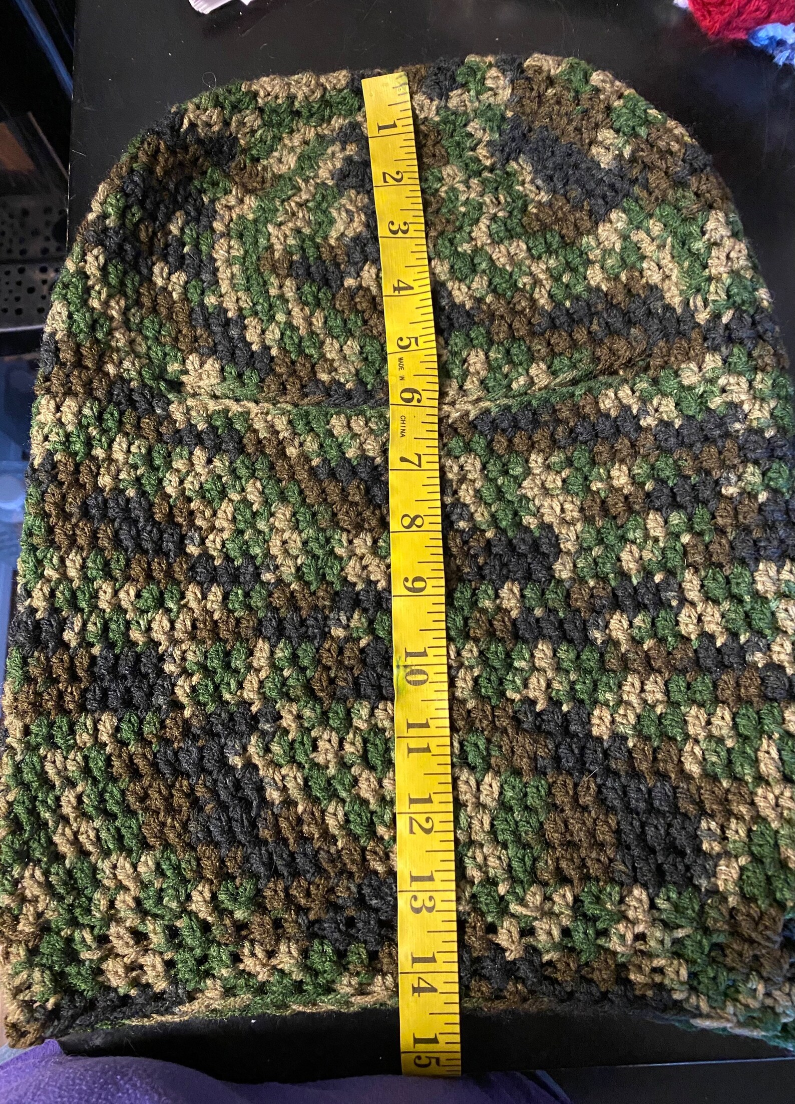 Hand Crocheted Mens Balaclava/ski Mask. Tapered Extra Long Neck! Warm ...