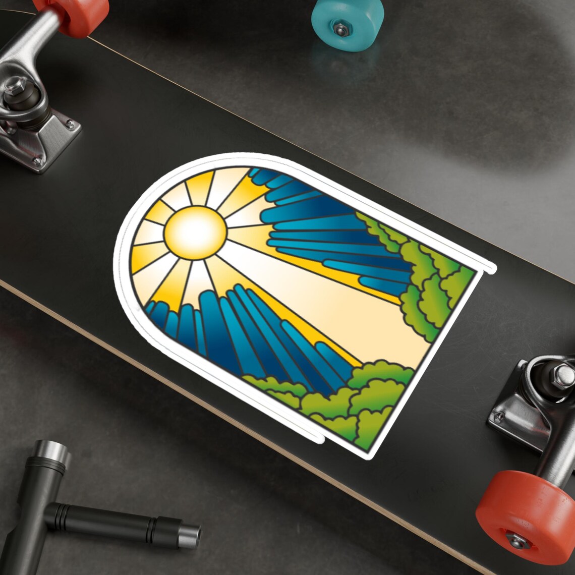 LDS Mormon 2025 Youth Theme Look Unto Christ D&C 6:36, Kiss-cut Vinyl ...