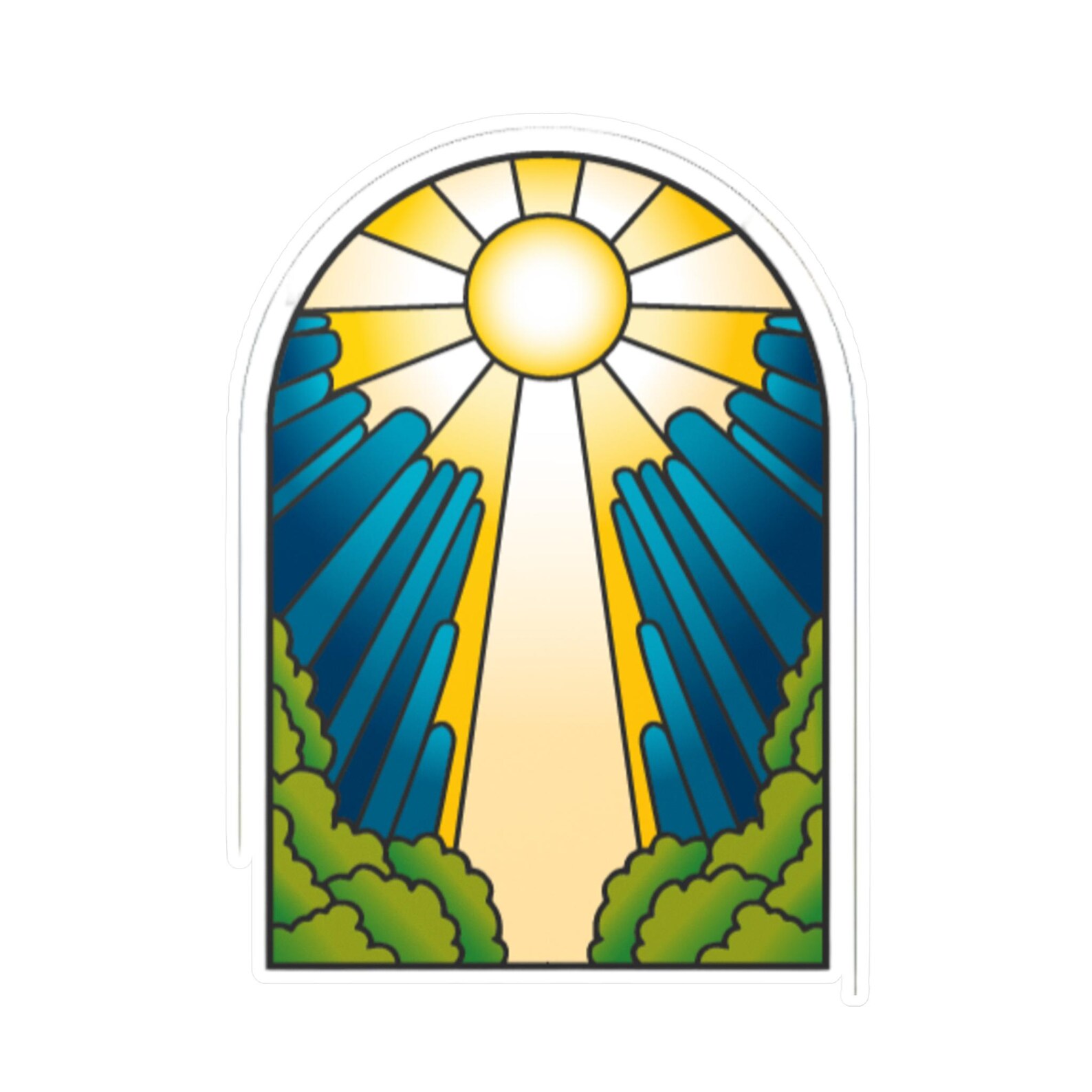 LDS Mormon 2025 Youth Theme Look Unto Christ D&C 6:36, Kiss-cut Vinyl ...