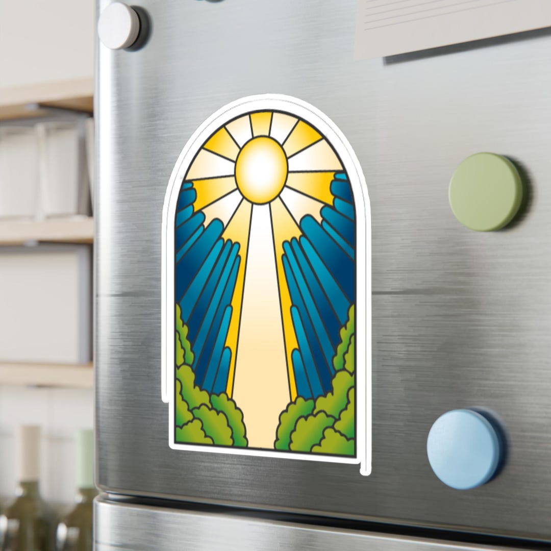 LDS Mormon 2025 Youth Theme Look Unto Christ D&C 6:36, Kiss-cut Vinyl ...