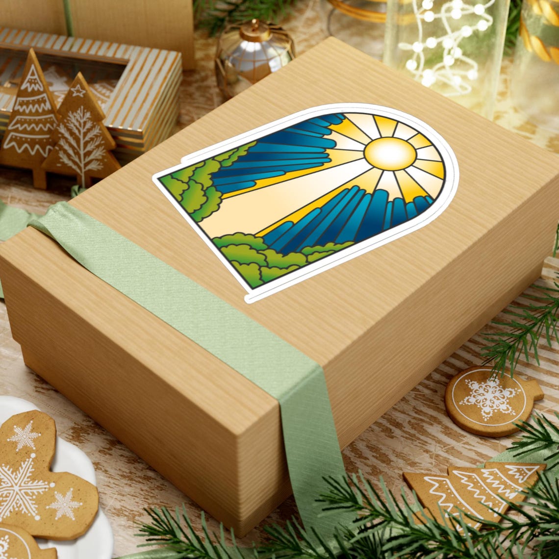 LDS Mormon 2025 Youth Theme Look Unto Christ D&C 6:36, Kiss-cut Vinyl ...