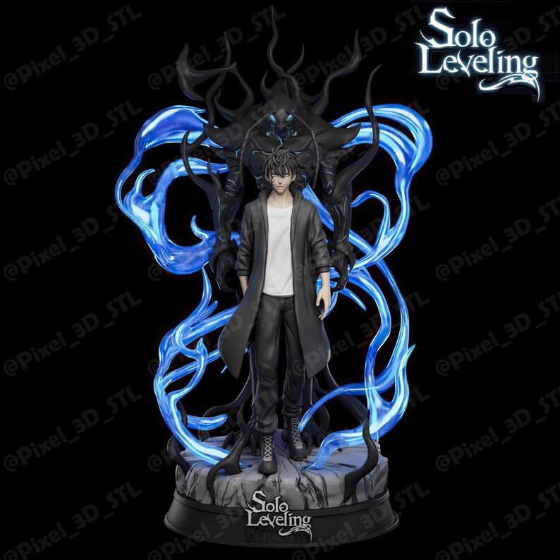 Solo Leveling / Sung Jin-woo / Beru / STL Model for 3D Printing Resin ...