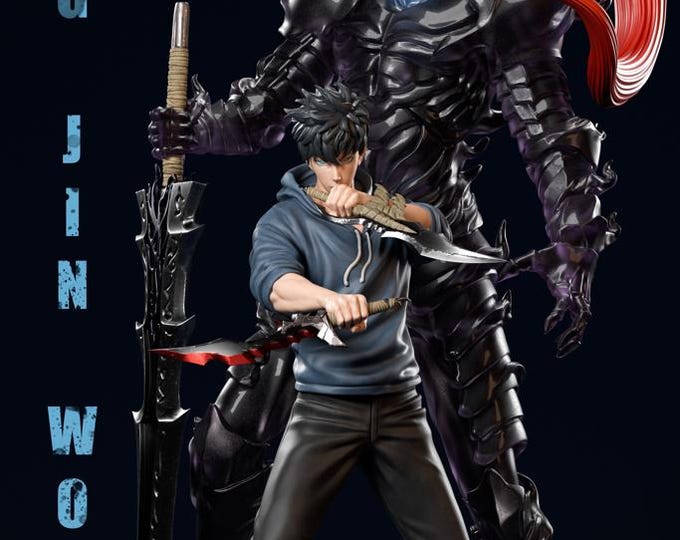 Solo Leveling / Sung Jin-woo / STL Model for 3D Printing Resin Printer ...