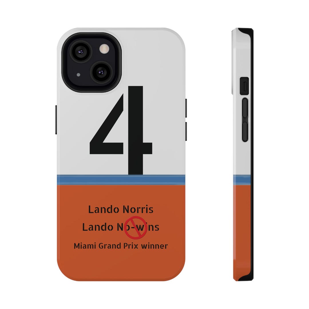 Lando Norris lando No Wins No More Miami Grand Prix Winner Phone Case ...