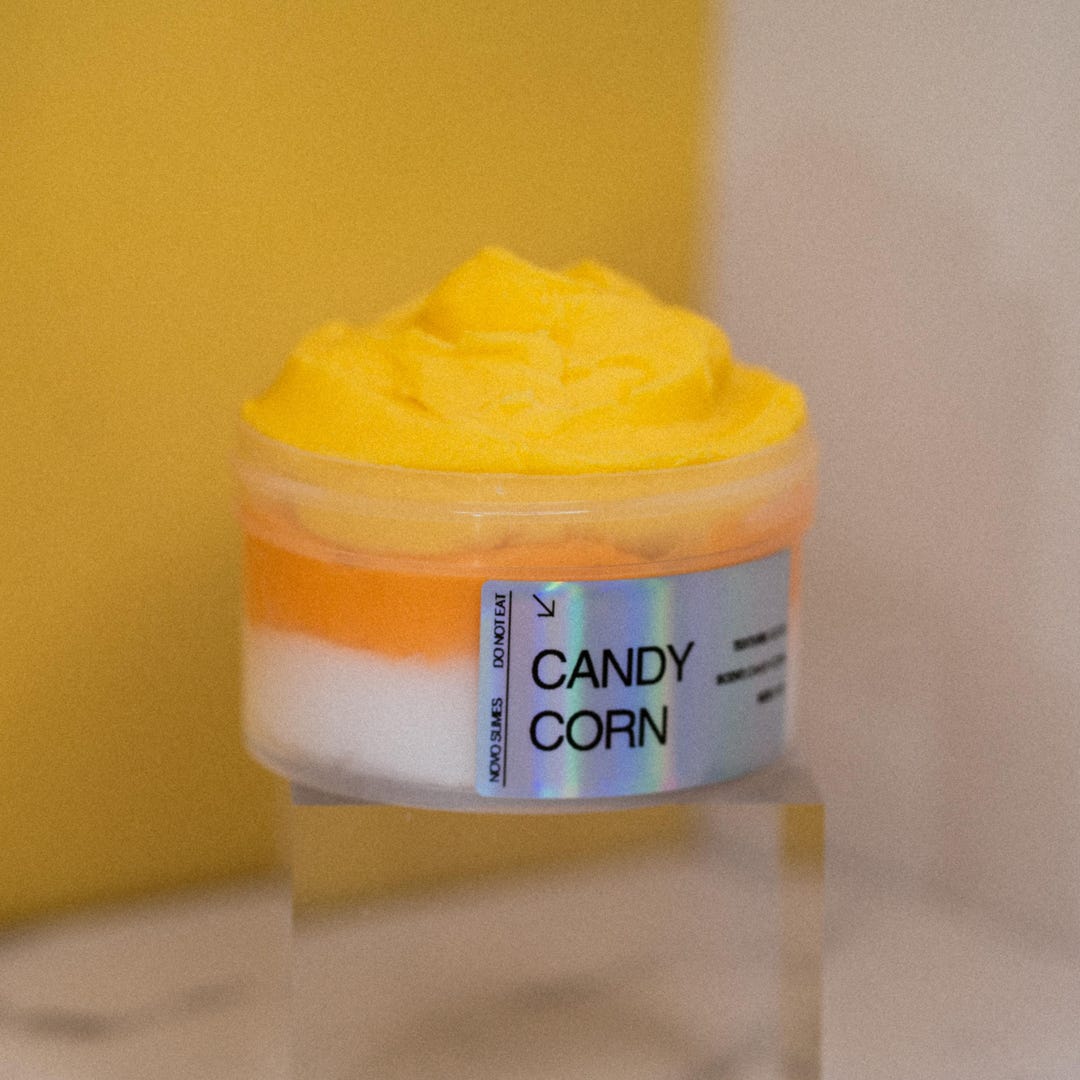 Candy Corn Slime Cloud Slime Scented Slime Slime Shops Stress Relief ...