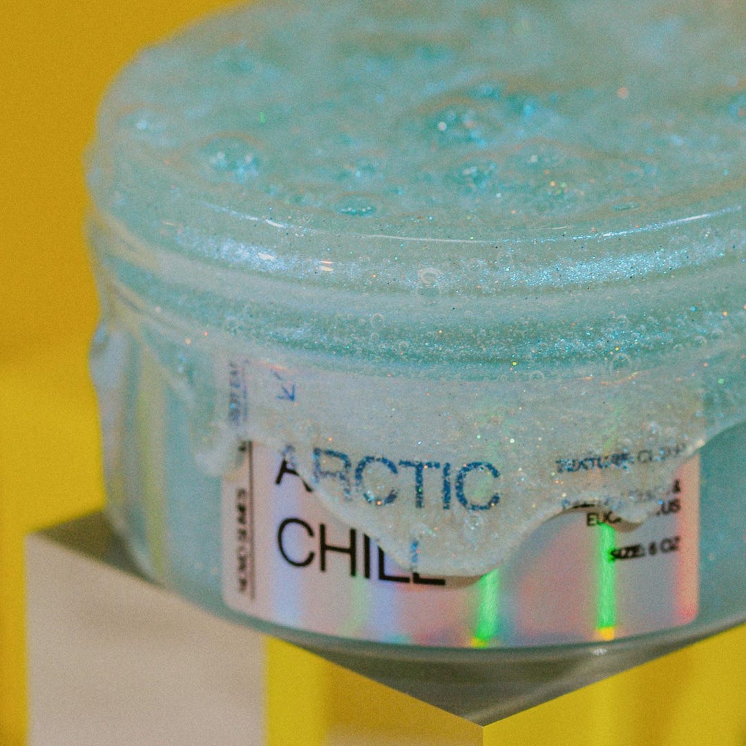 Arctic Chill Slime | Clear Slime | Scented Slime | Slime Shops | Stress ...