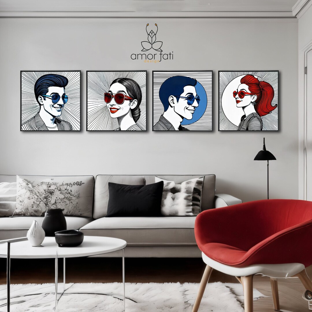 Integral-smiles, Digital Wall Art, Digital Art Print, Digital Painting ...