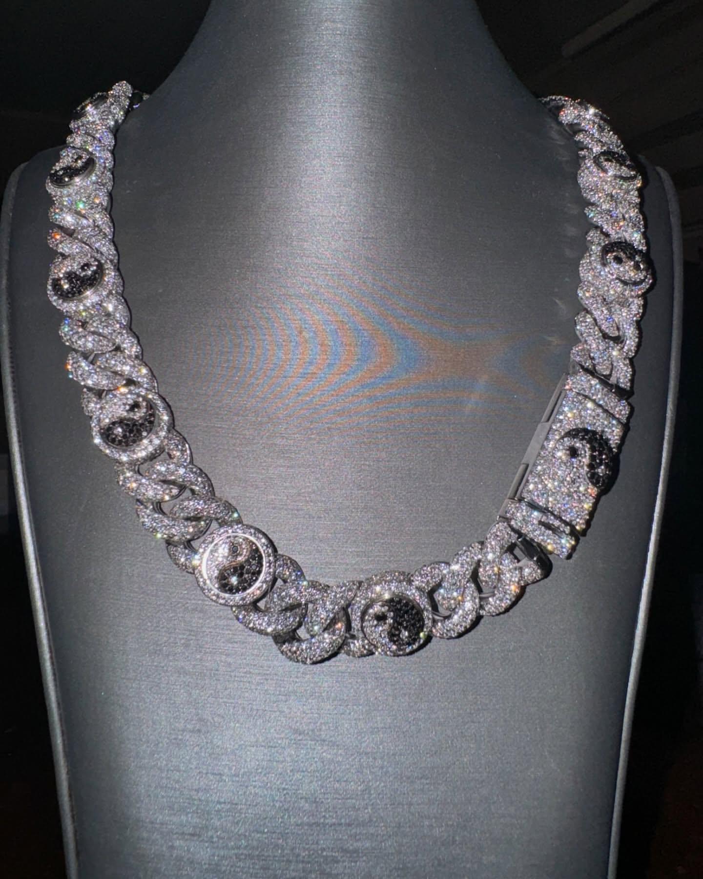 Iced Out VVS CVD Diamond 10K Real Gold 10mm Cuban Chain /iced Out Cuban ...