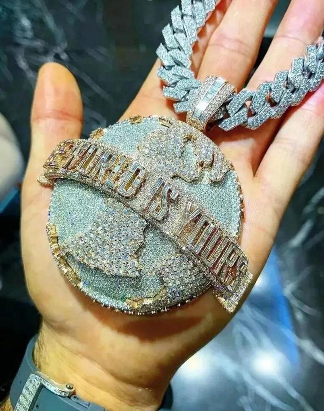 Iced Out VVS Moissanite Cartoon Pendant /iced Out Pendant/hiphop ...