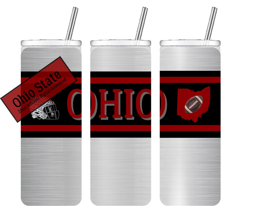 Ohio State Football Tumbler Wrap Instant Digital Download for the ...