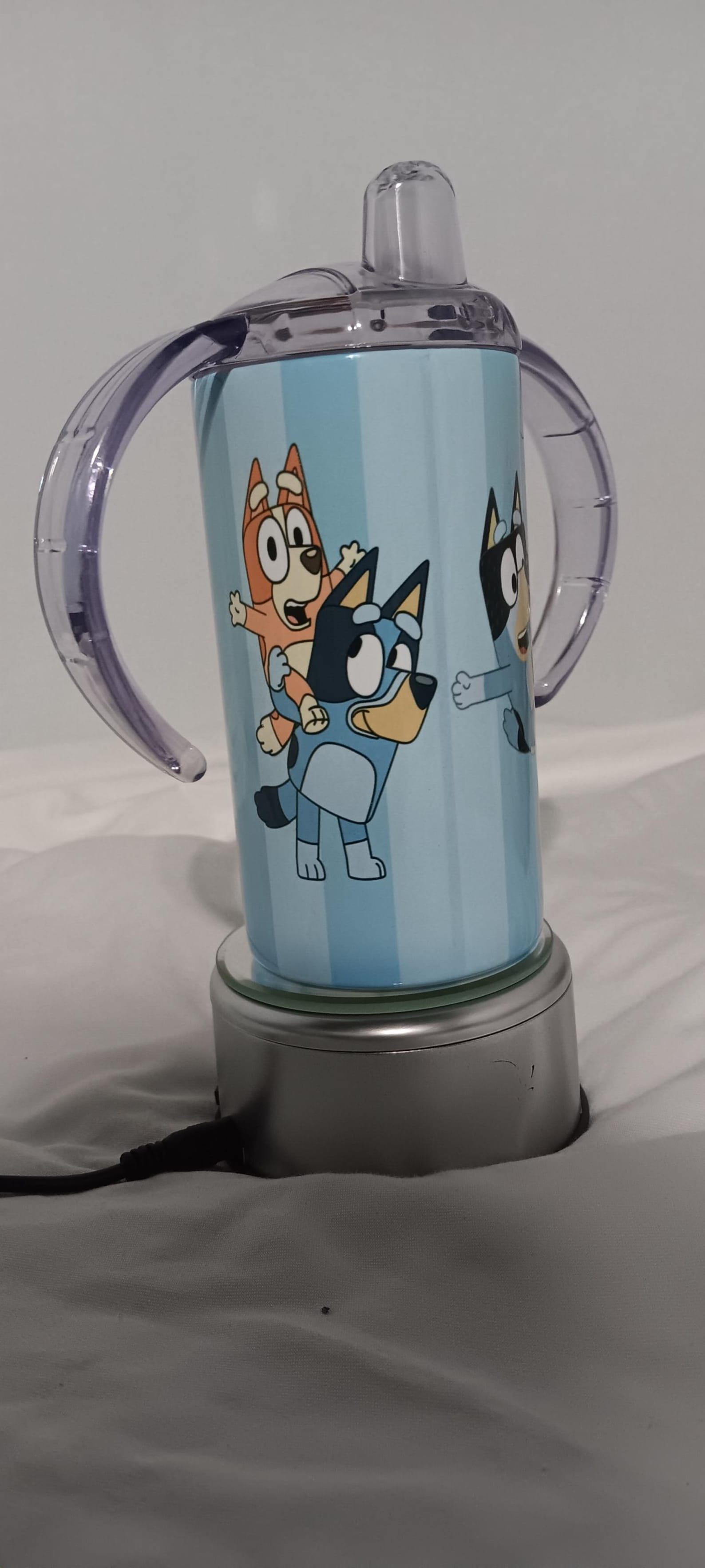 Bluey Sippy Cup: With Sippy & Regular Lid - Etsy