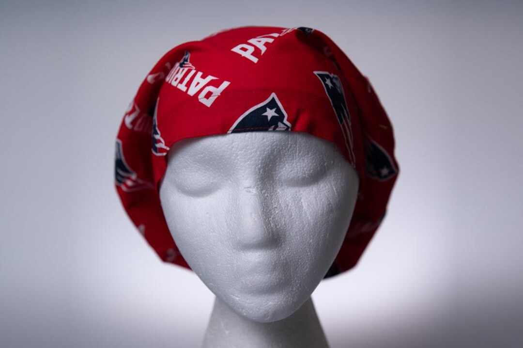 Red Patriots Hattie Style Surgical Hat - Etsy