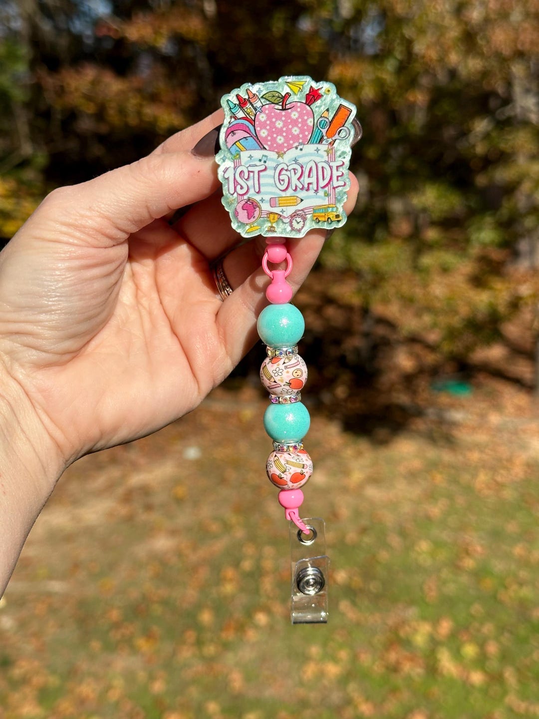 Teacher Paraprofessional School Badge Reel - Etsy