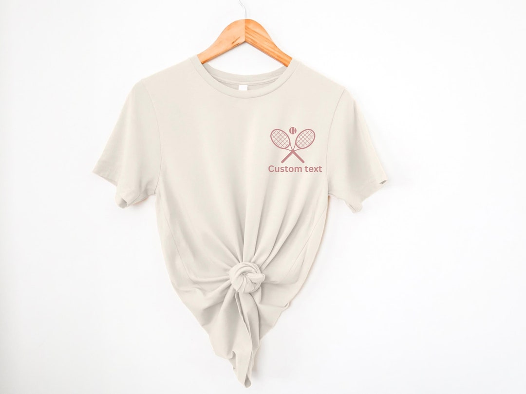 Custom Tennis Shirt, Custom Tennis Team Shirt, Custom Your Name and ...