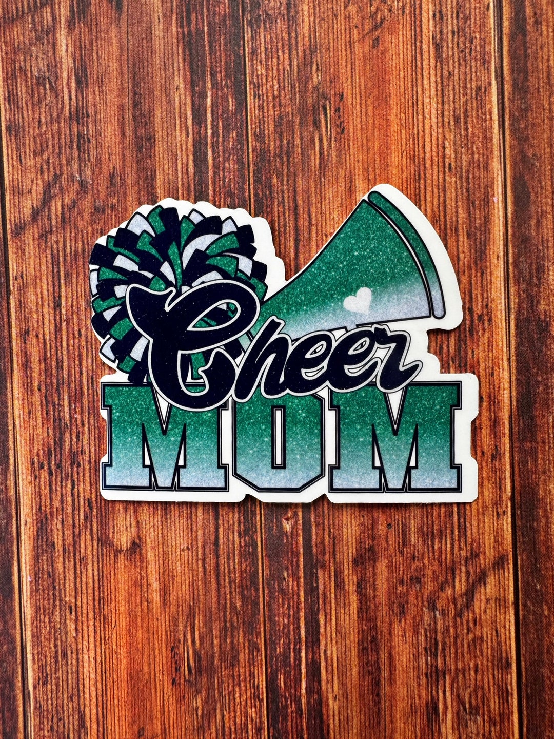 Cheer Mom Sticker, Cheer Mom, Waterproof Sticker - Etsy