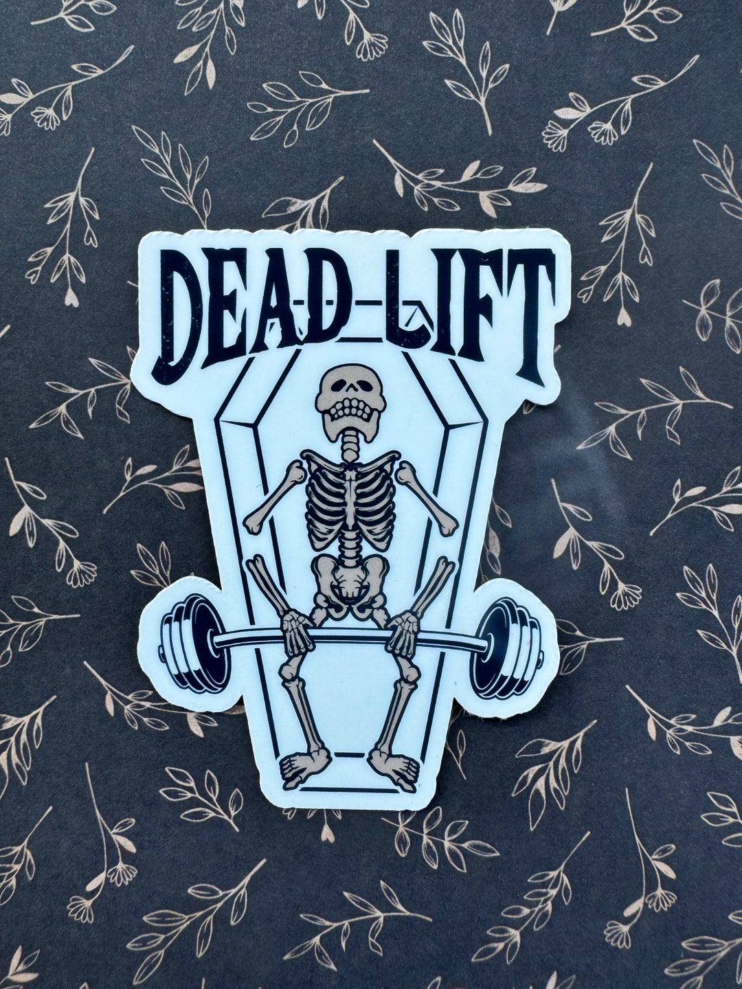 Dead Lift Sticker, Funny Sticker, Gym Sticker, Work Out Sticker ...