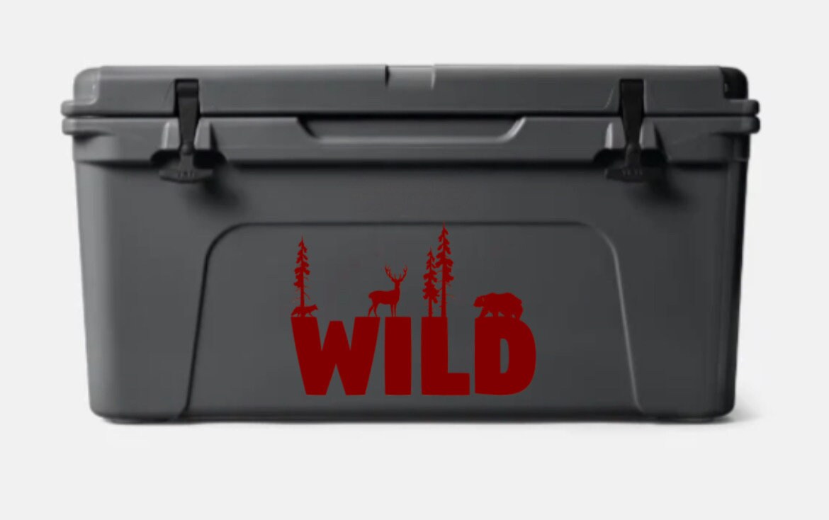Wilderness Car Decal: Outdoor Adventure Laptop Sticker - Etsy