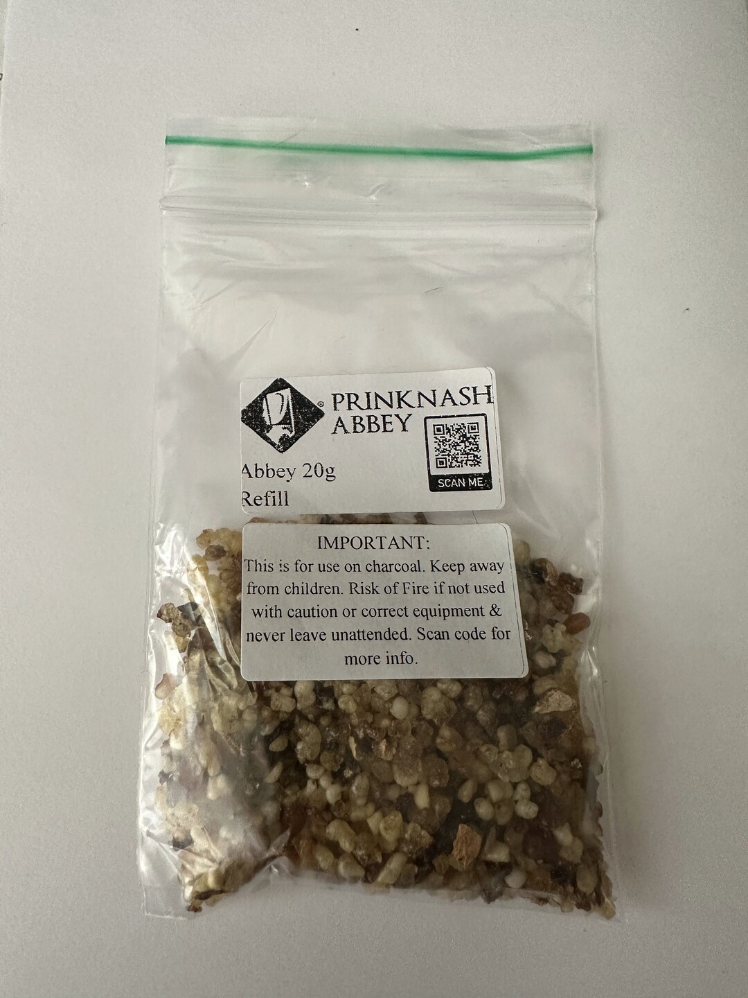 Prinknash Abbey Incense Trial & Refill Bags - Abbey Blend 20g, 50g ...
