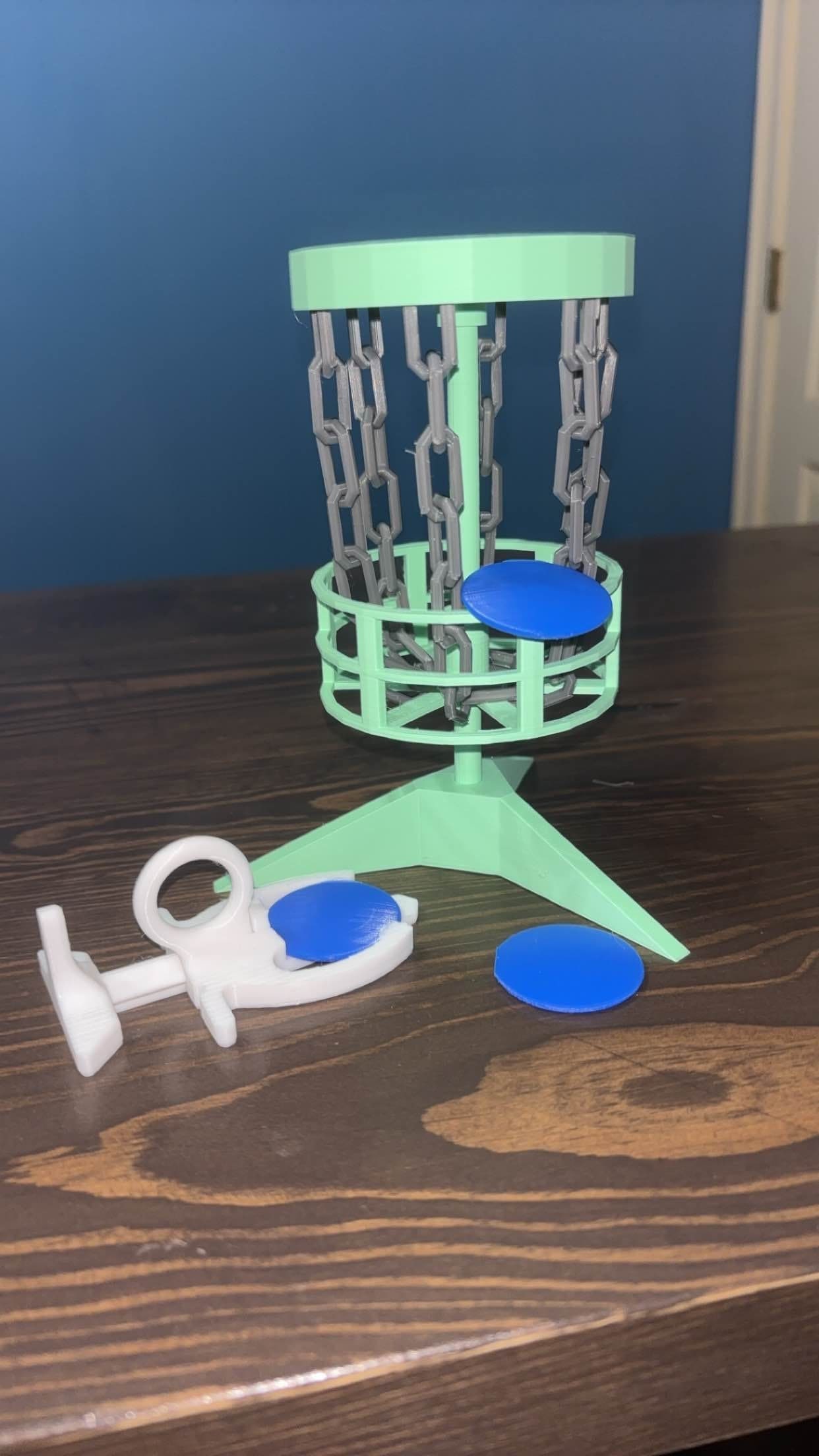 3d Printed Disc Golf - Desktop Game, Table Top Game, Forgecore - Etsy
