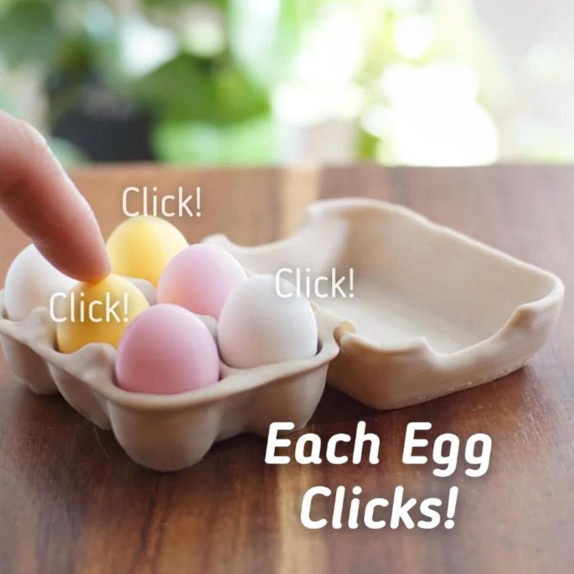 3d Printed Easter Egg Clickers - Forgecore - Etsy