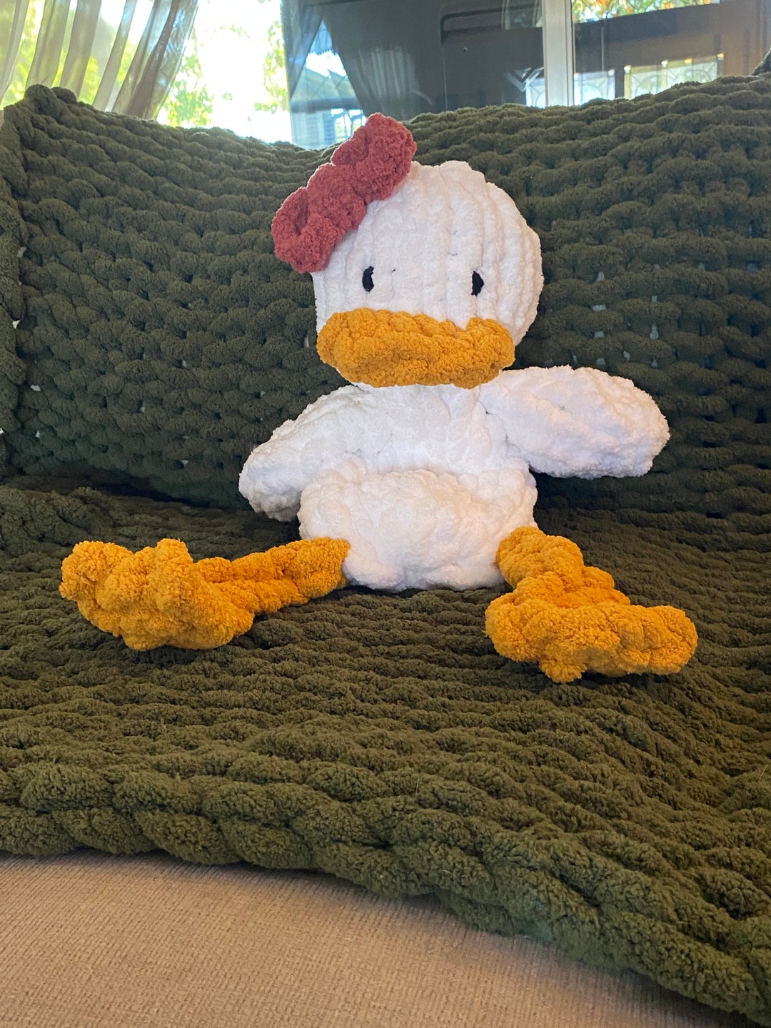 Adorable Marley May the Duck, Childs Stuffed Animal Gift; Stuffy; Girl ...