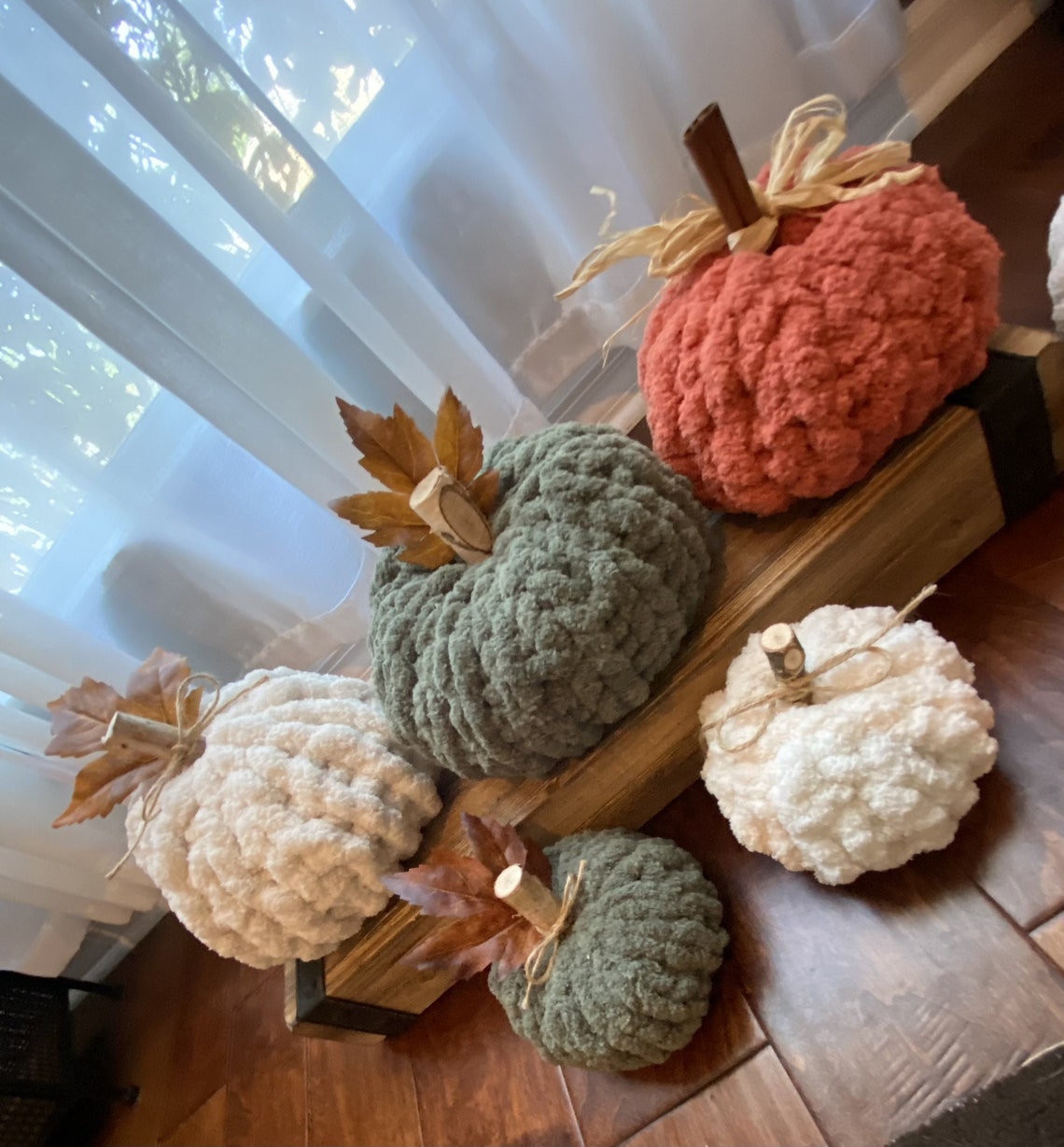 Chunky Knit Pumpkin - Assorted Sizes, Seasonal Pumpkins, Adorable Fall Pumpkin Stuffies - Etsy